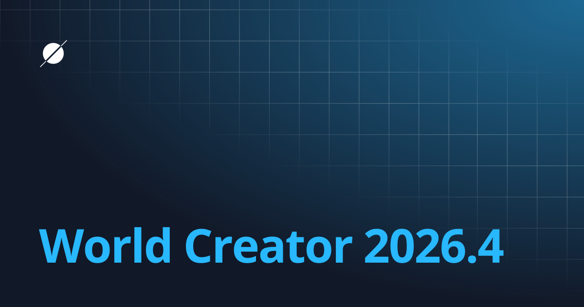 World Creator 2026.4 | World Creator